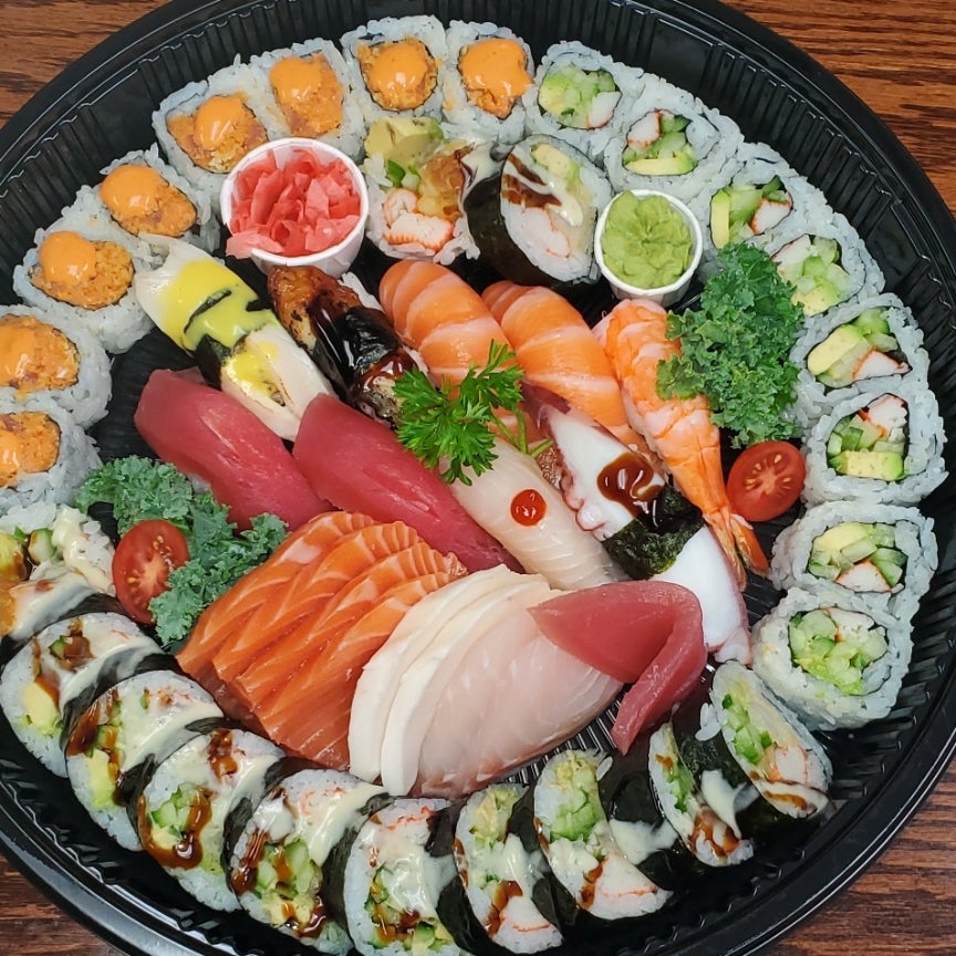 SMALL SUSHI &SASHIMI & MAKI TRAY (44pc) | SUSHI YOU
